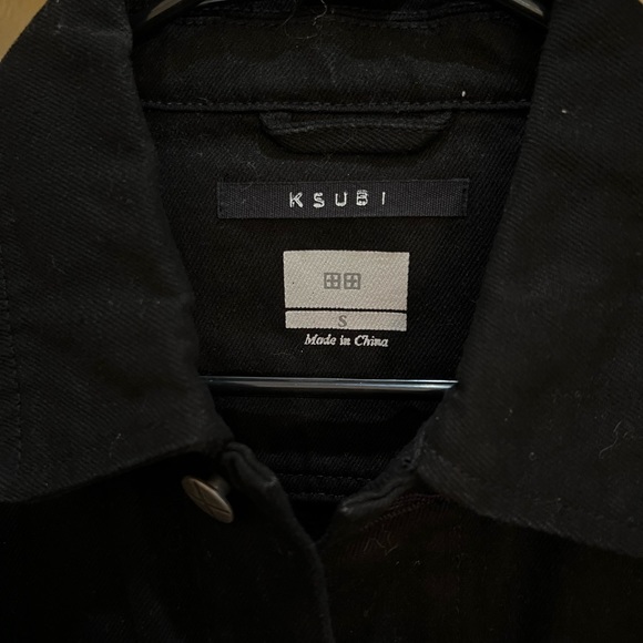 Ksubi | Jackets & Coats | Mens Black Ksubi Denim Jacket | Poshmark